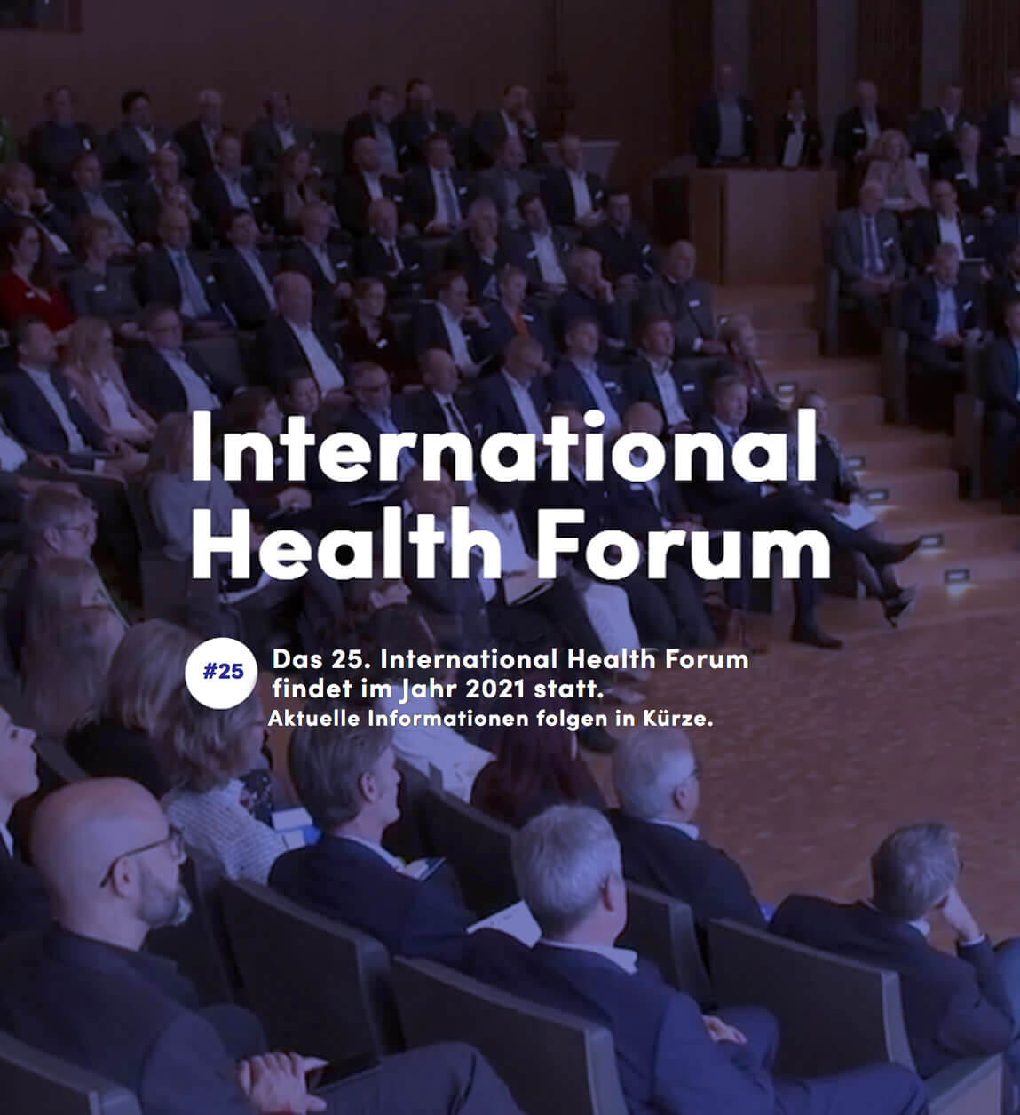 International Health Forum | Wort & Bild Verlag